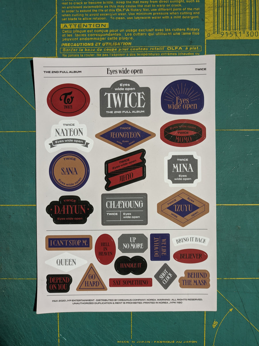 Sticker Eyes wide open – piapollo